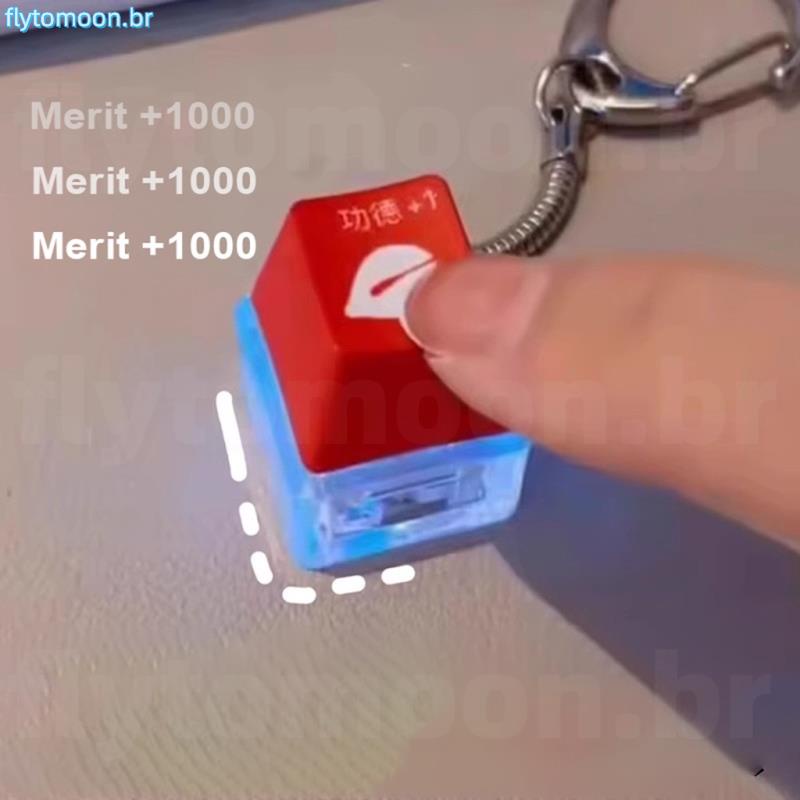Novo Chaveiro Tiktok Toys Key Chain Merit Button Descompressão Criativa ...
