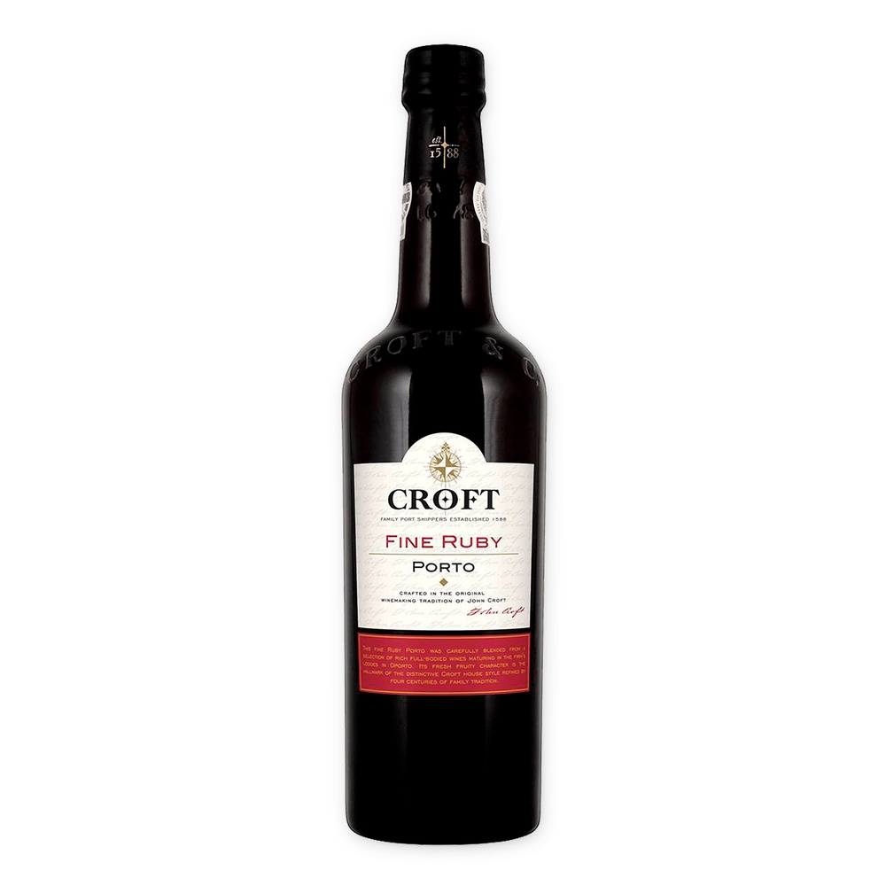VINHO DO PORTO CROFT FINE RUBY TINTO 750ML | Shopee Brasil