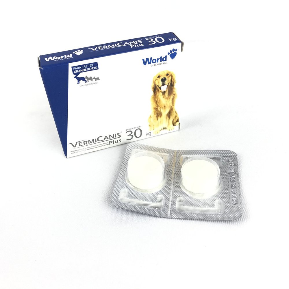 Vermicanis Plus 1,4g - 02 Comprimidos | Shopee Brasil