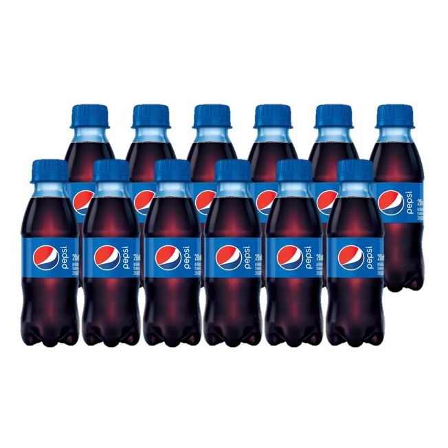 Refrigerante Pepsi Garrafa - 12 Unidades 200ml Mini Pet | Shopee Brasil