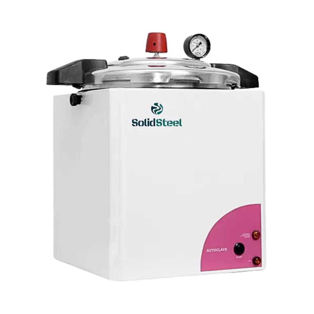 Autoclave 8 Litros Solid Steel Easy Rosa 220V Para Salao de Beleza ...