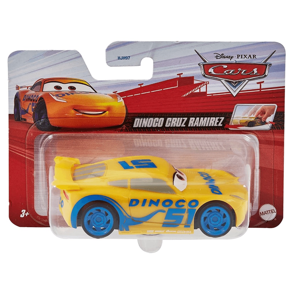 Carrinho CARS - Disney Pixar - 1:43 Puxa e Vai - Dinoco Cruz Ramirez ...