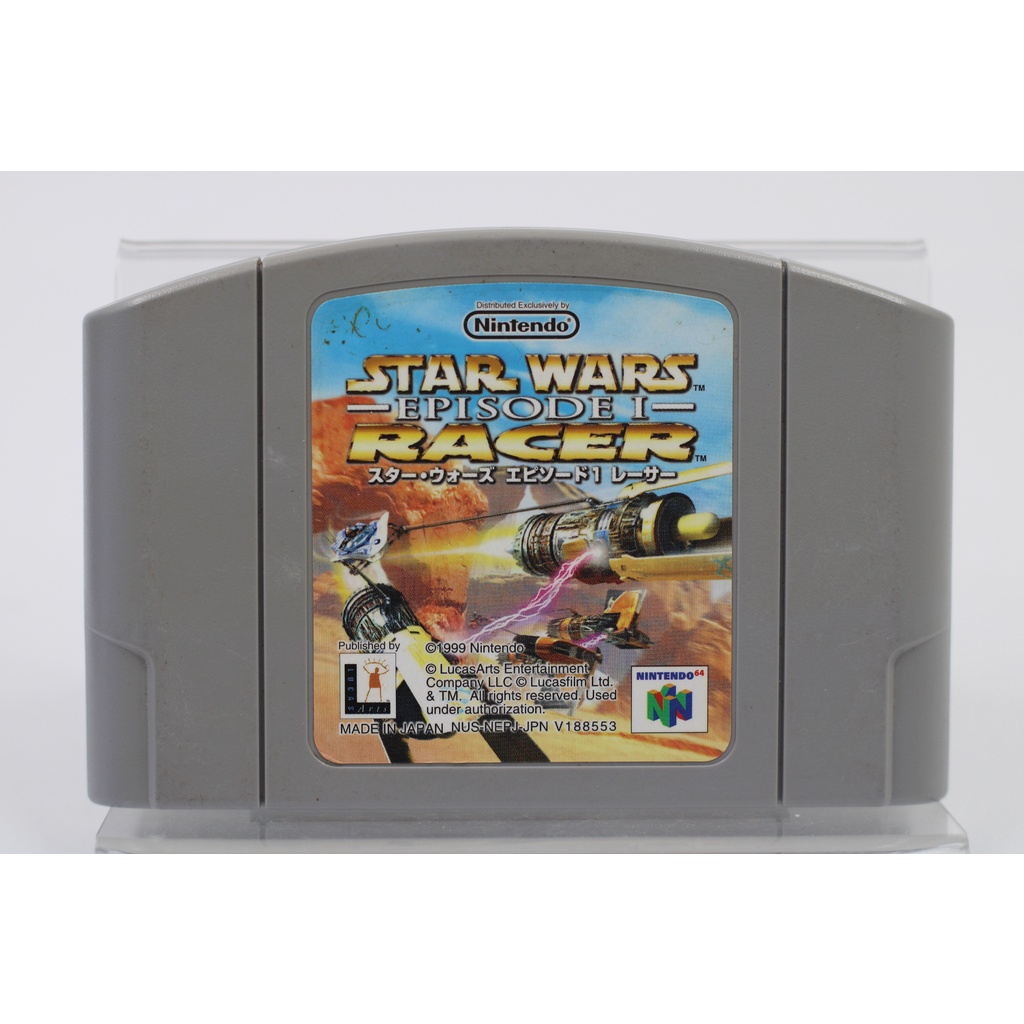 JOGO N64 - STAR WARS EPISODE 1 RACER (JPN) (1) | Shopee Brasil