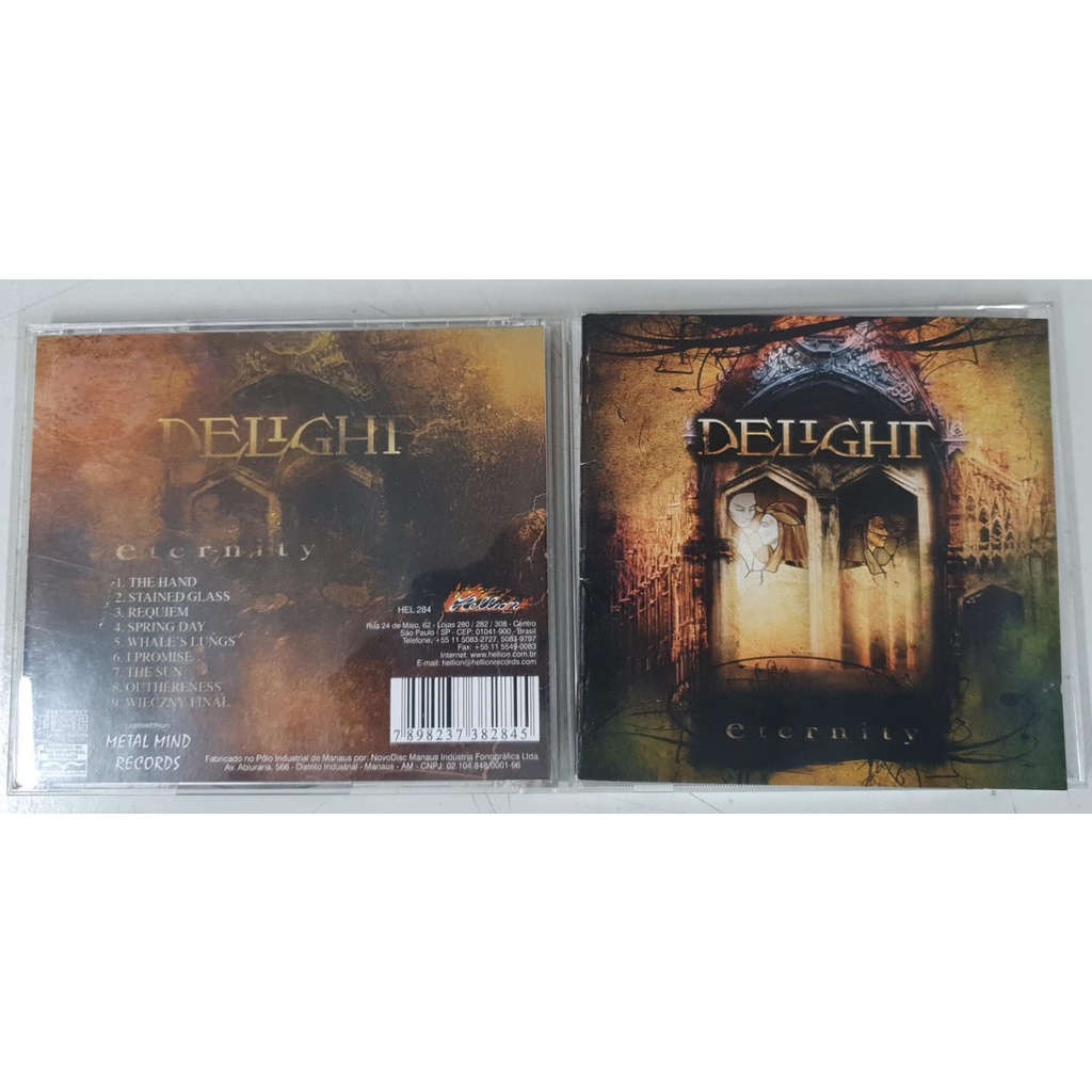 Cd Usado Delight - Eternity CDU12191 | Shopee Brasil