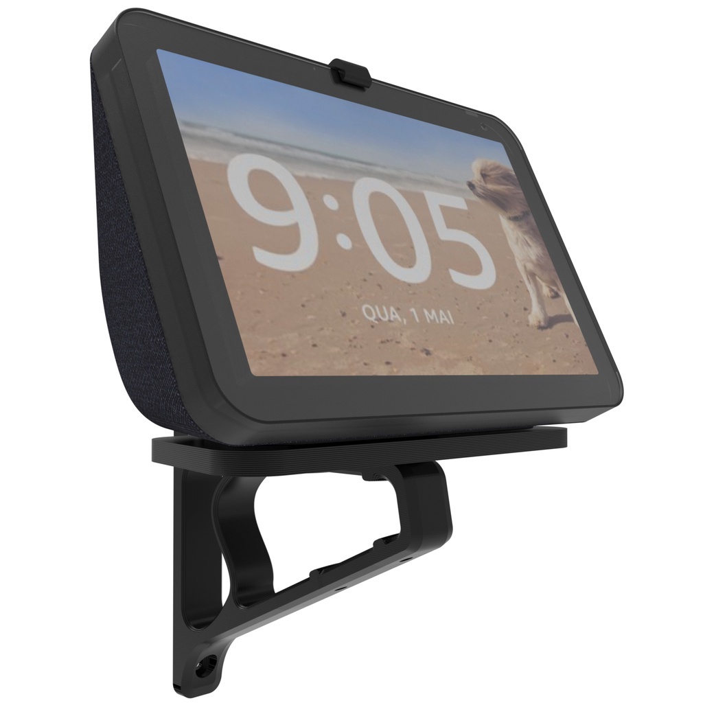 Suporte De Parede Ângulo Variável 2 em 1 Compatível com Alexa Echo Show ...