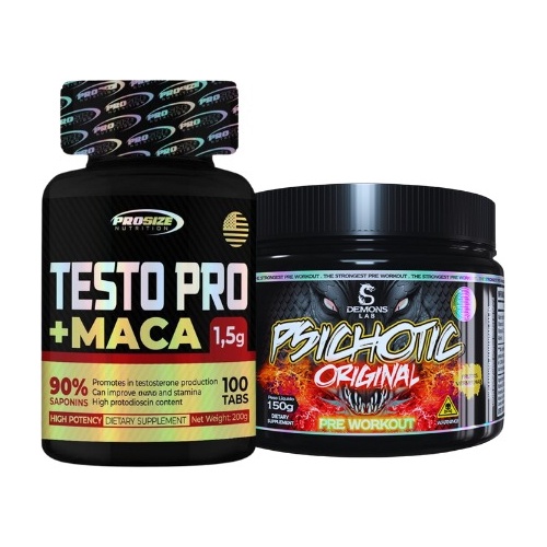 Testo Pro Maca Pro Size E Psichotic Original Demons Lab 150g | Shopee ...