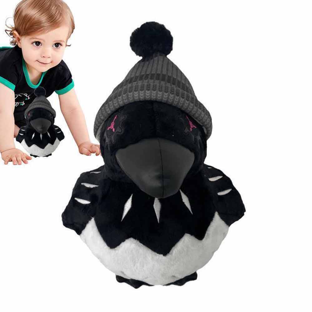 Murder Drones Uzi Crow Plush Toy Anime Stuffed Animal Dolls Cartoon ...