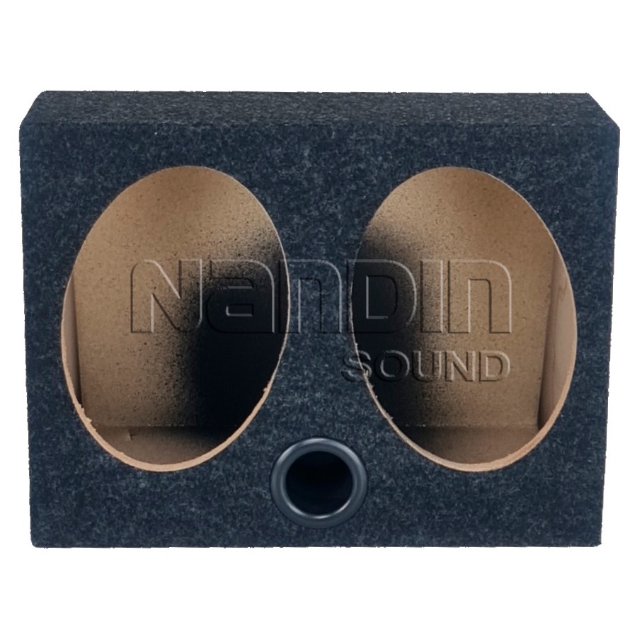 CAIXA SOM AUTOMOTIVO 2 ALTO FALANTE 6X9 POLEGADAS DUTO 2 POLEGADAS (L: 40 X A: 30 X PS: 15 X PI ...
