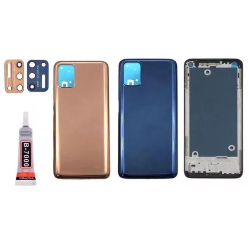 kit Tampa Traseira + Aro Chassi+ Lente + Cola 15ml Transparente Moto G9 Plus | Shopee Brasil