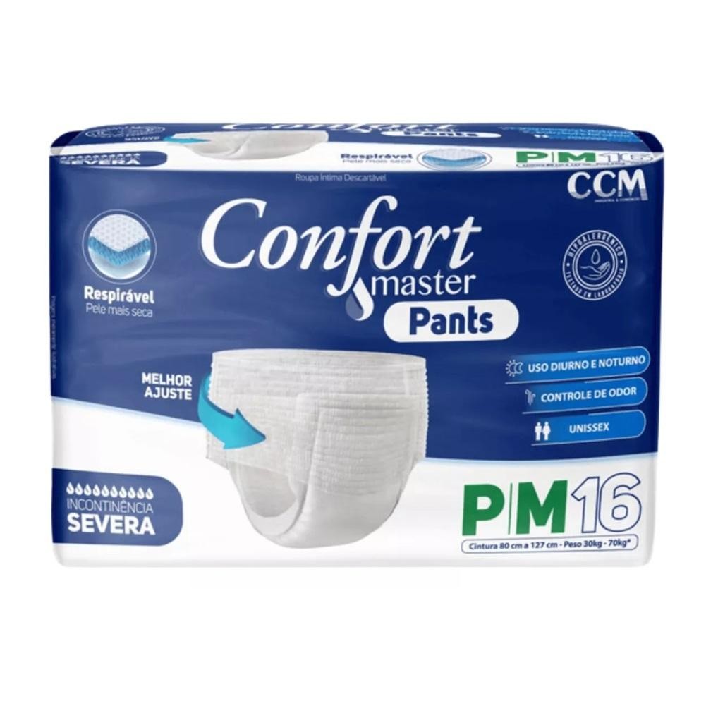 Fralda Geriátrica Descartável Confort Master Pants Jumbo | Shopee Brasil