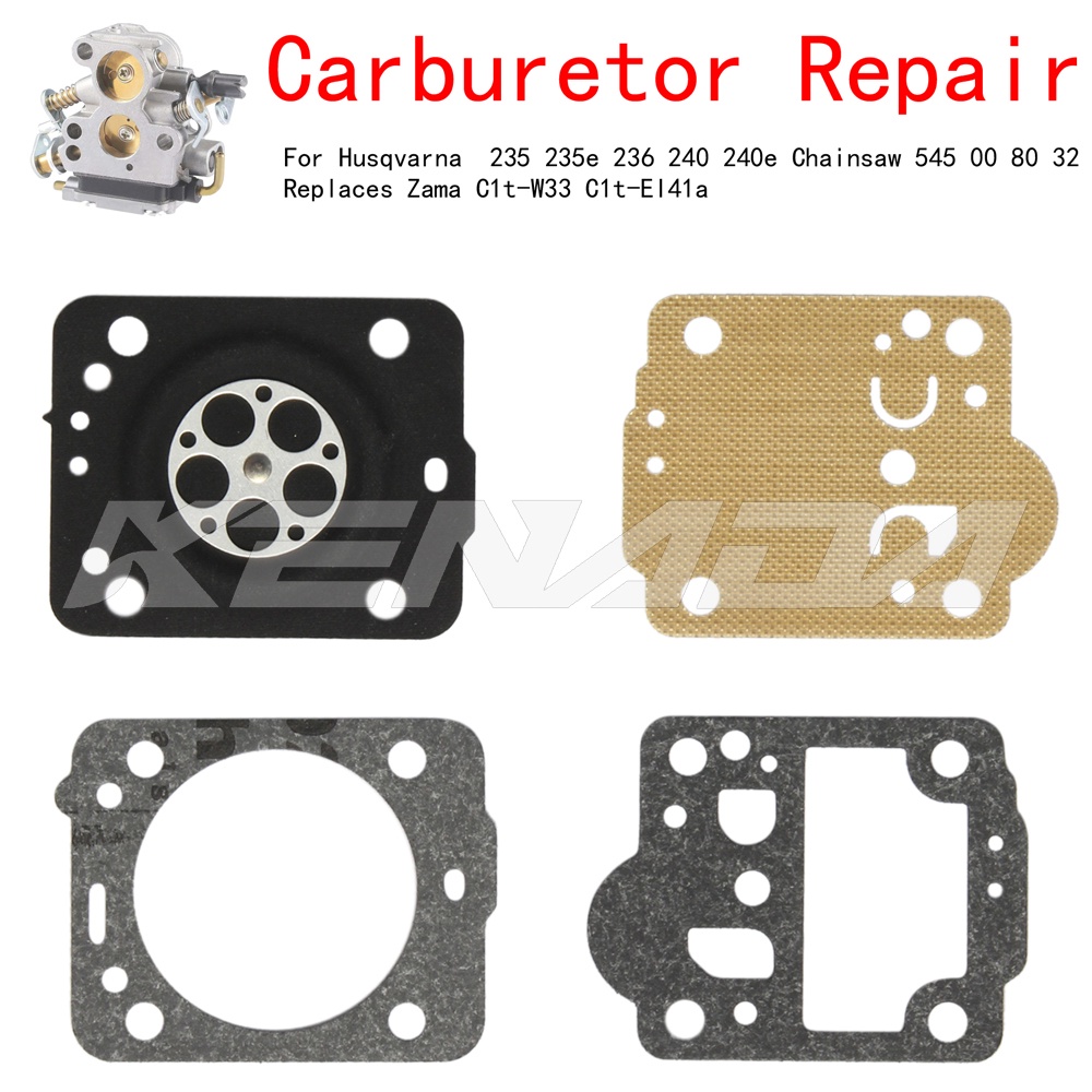 Reparo Carburador Junta Motosserra Husqvarna 235 236 Zama/walbro ...