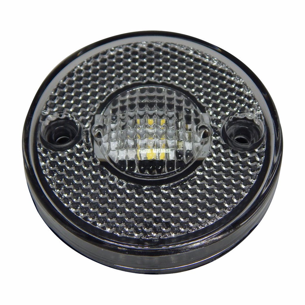 12 X Lanterna Lateral Carreta Caminhão Trailer Reboque 3led 65mm ...