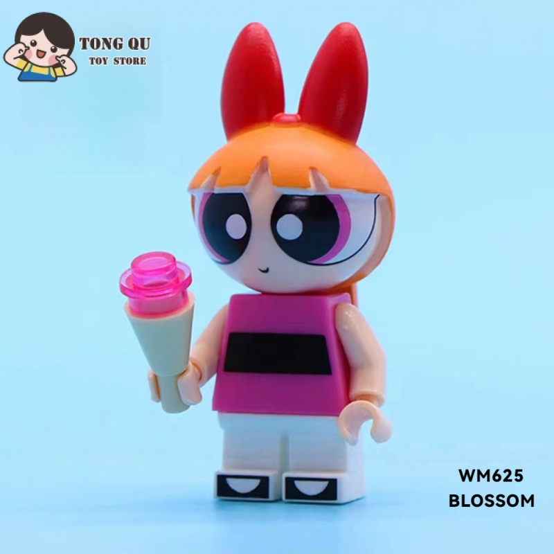 Anime Minifigures The Powerpuff Girls Building Block Minifigures ...