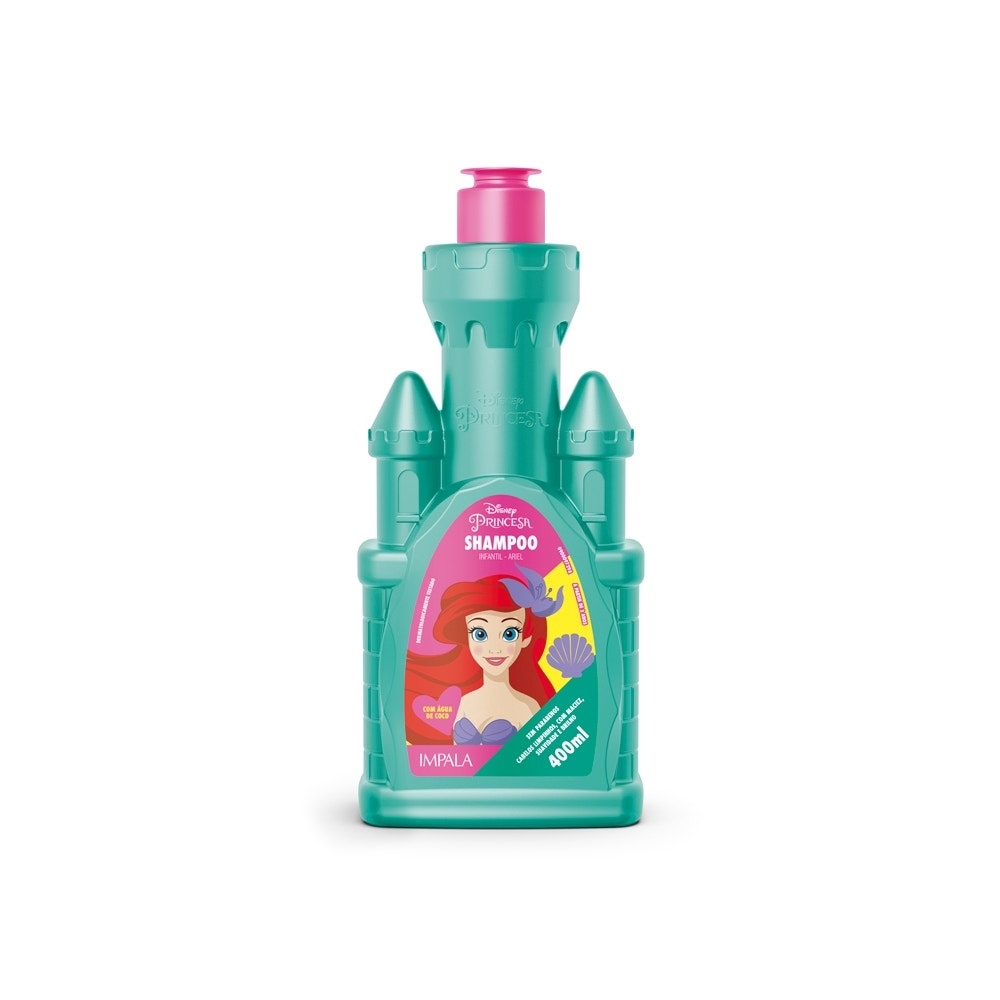 Shampoo Infantil Impala Disney Princesa Ariel 400ml | Shopee Brasil
