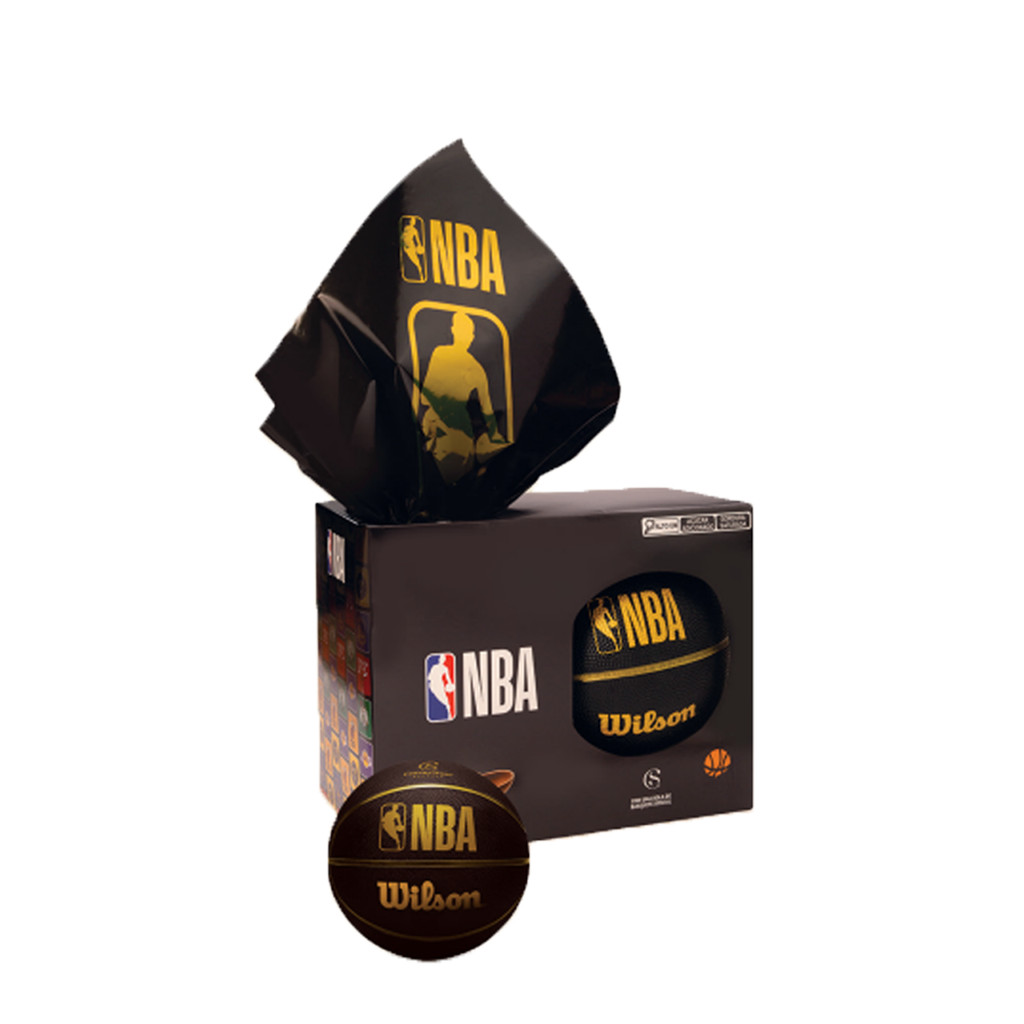 Ovo De Chocolate Ao Leite Pascoa Com Bola De Futebol NBA | Shopee Brasil