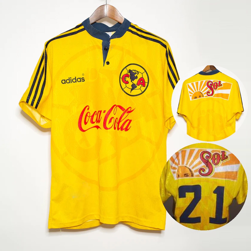 1998-99 Retro Jersey Club America Futebol local | Shopee Brasil