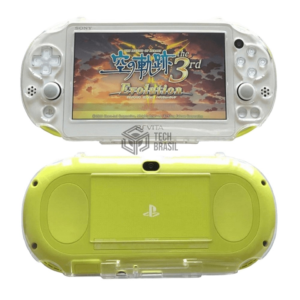 Capa Protetora Acrilico Para Ps Vita 2000 Slim Case Cristal Techbrasil