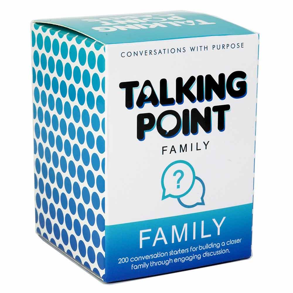 Talking Point Family Talk Question Card Game (200 Simple Questions and ...