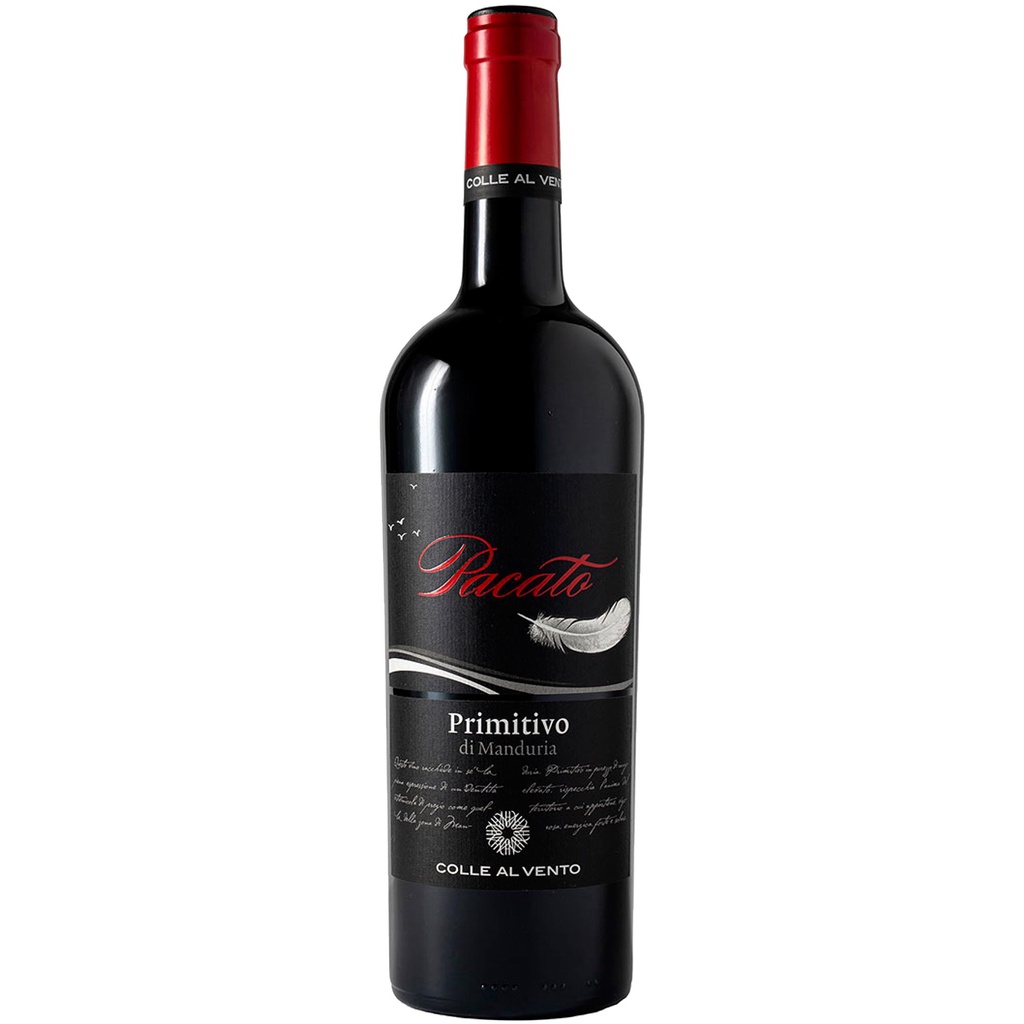 Vinho Tinto Italiano Colle Al Vento Pacato Primitivo Di Manduria 750ml ...