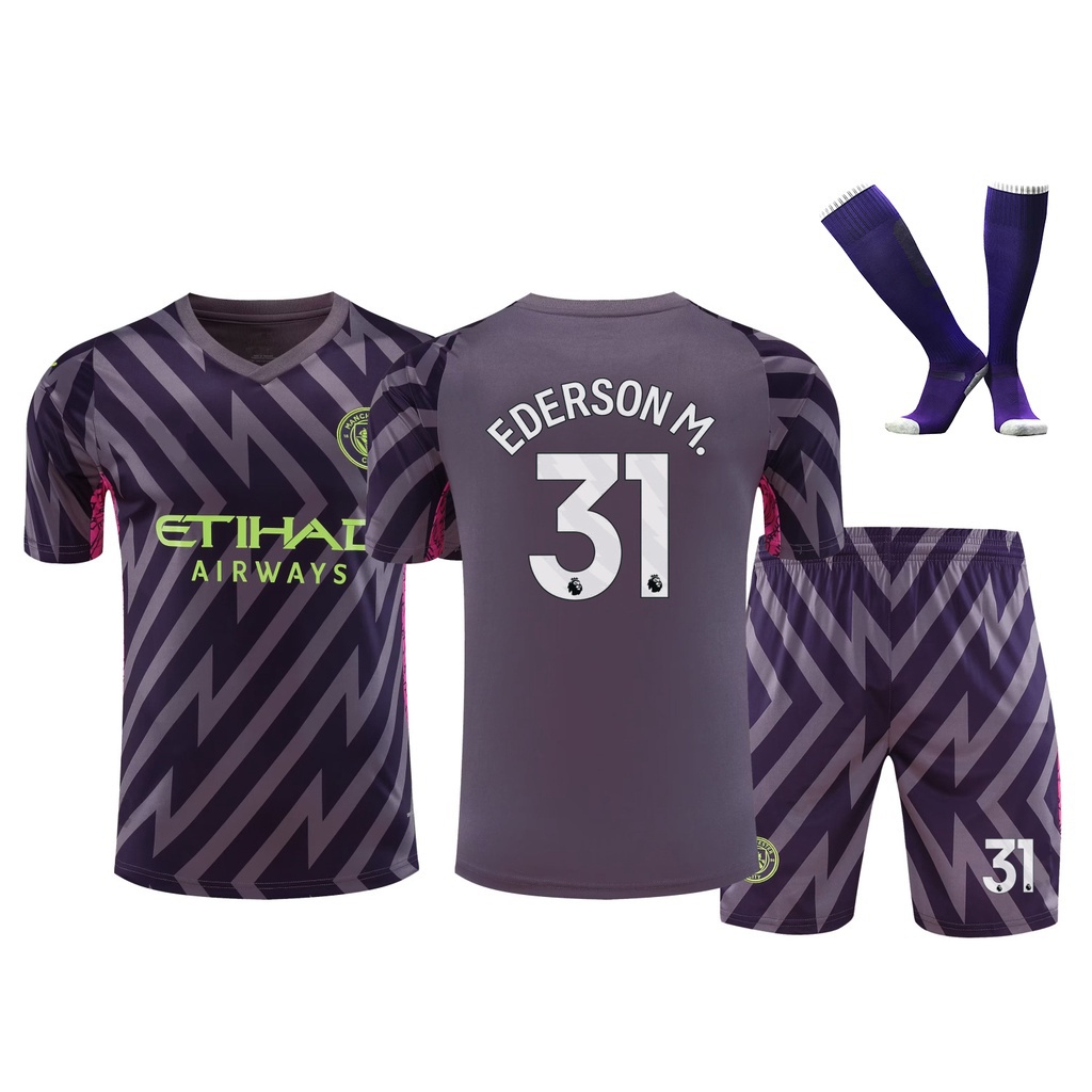 2324 Manchester City goleiro Ederson m. Jersey No. 31 Goleiro camisa de ...