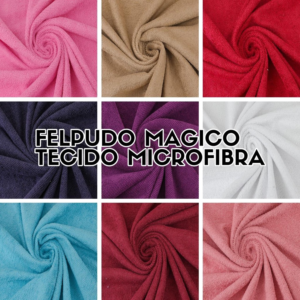 3 Metros Tecido Felpudo Magico Microfibra de Poliester (3m x 1,45m ...
