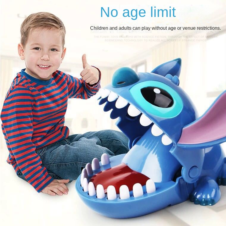 Lilo Stitch Big Mouth Bite Finger Game Figura De Brinquedo Para ...
