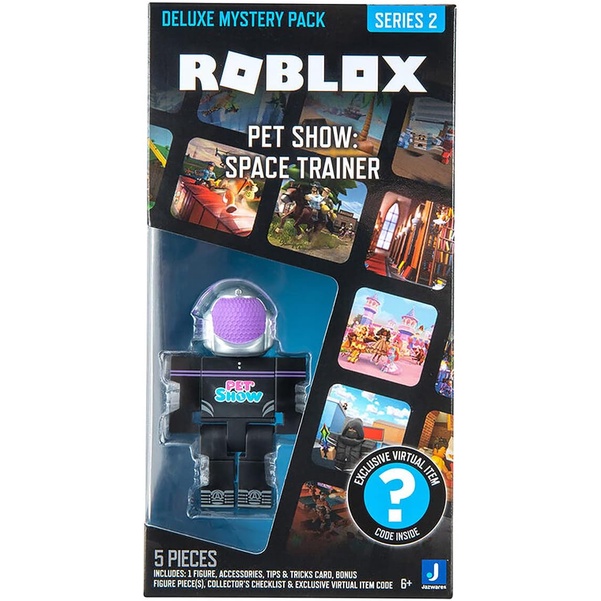Roblox - Boneco Deluxe de 7cm - Pet Show: Space Trainer | Shopee Brasil