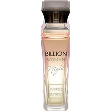 Billion Woman Night Paris Elysees Perfume Feminino 100ml - 100% Original | Shopee Brasil