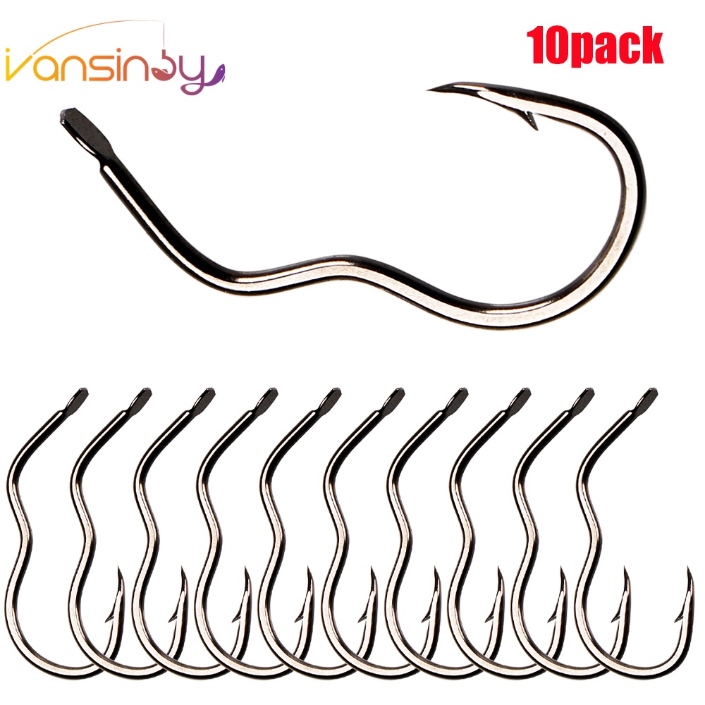 10pcs Anzol De Pesca Automático Mata Kail Pancing Anti-Running Fish ...