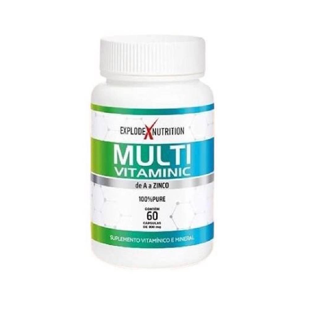 MULTIVITAMINICO 60CAPS - EXPLODE NUTRITION | Shopee Brasil