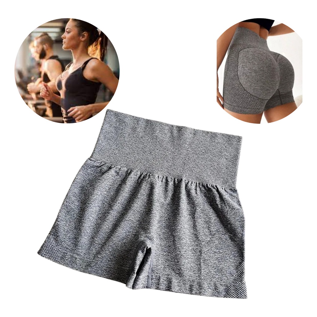 shorts Levanta Bumbum Push Up Alongar Exercitar Correr Modelador ...