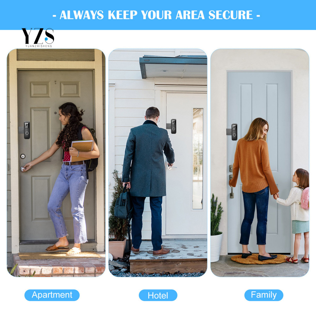 Doorbell Camera Protection Bracket Anti-theft Video Mount with Rain ...