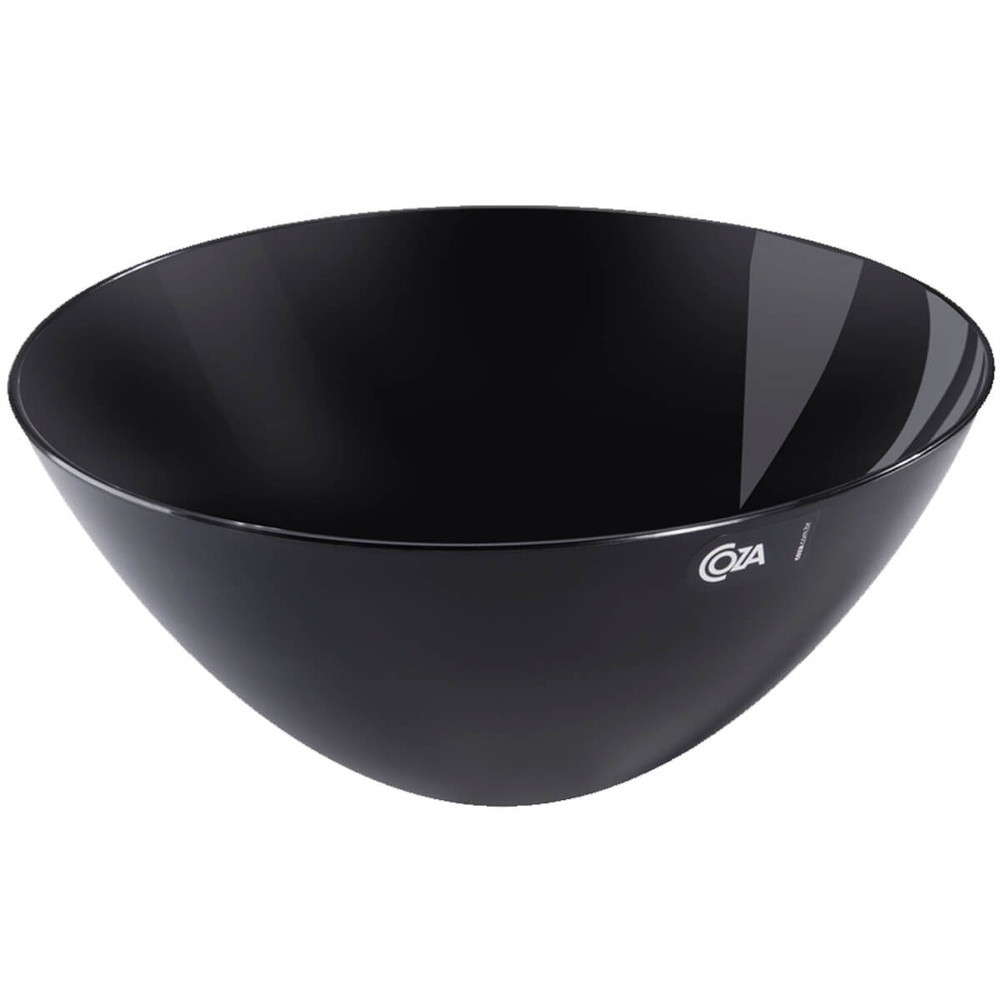 Tigela Bowl Essential Saladeira Coza Preta 3,5L Pote Pipoca Sobremesas ...