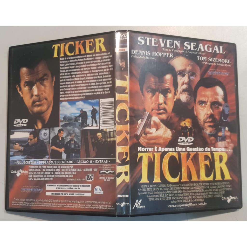 Dvd Usado Ticker | Shopee Brasil
