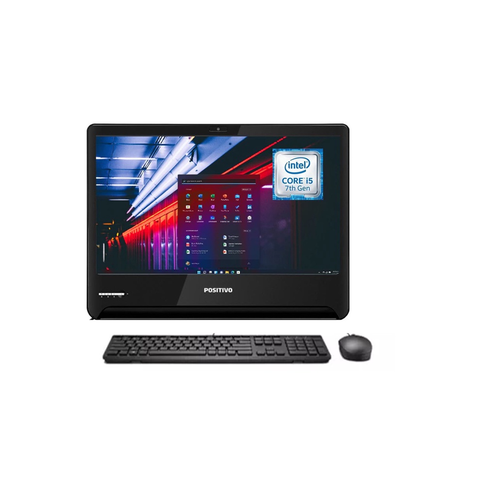 AIO All In One Positivo A2100 Core i5-7200U RAM 16GB 480GB SSD Windows ...