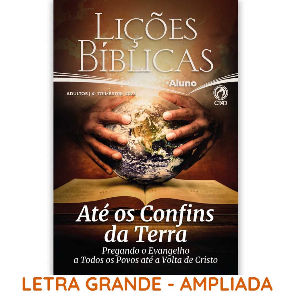 Revista EBD | Letra Grande Ampliada | Escola Bíblica Dominical | 1º ...