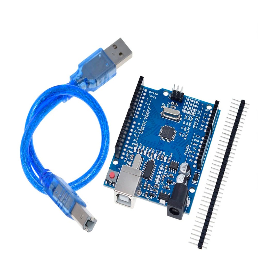Arduino Uno Atmega 328P Chip 16Mhz + Cabo Usb (A113) | Shopee Brasil