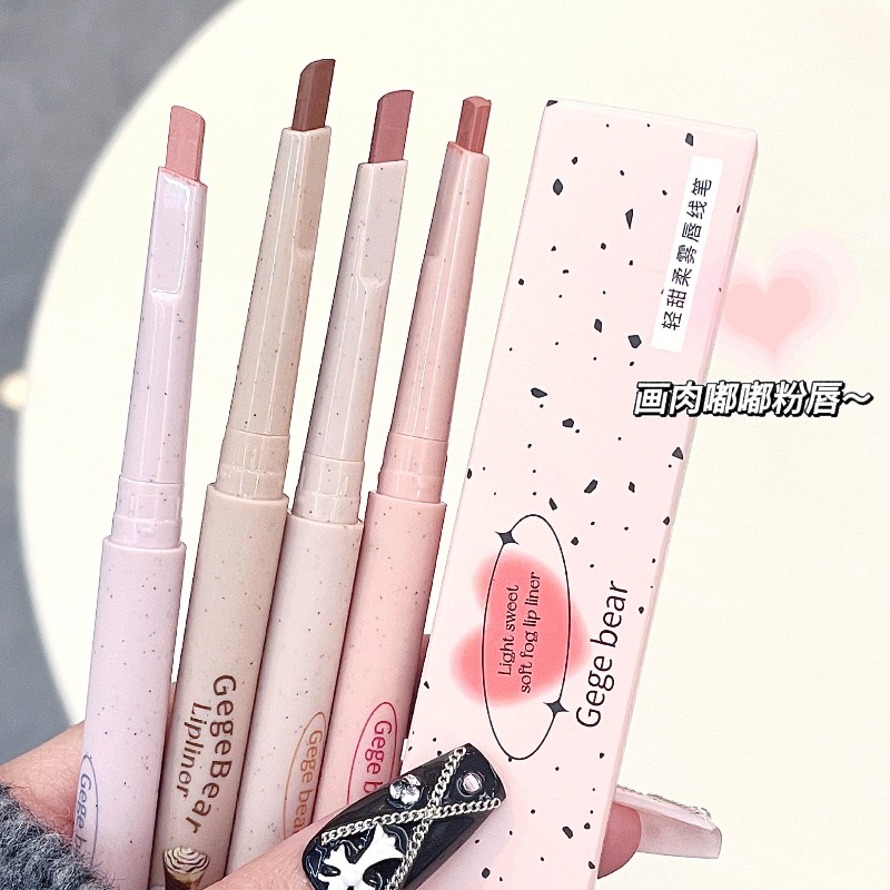 Gege Bear Lip Liner Esboço Do Lábio Em Forma De Longa Duração Não ...