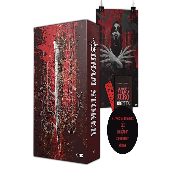 BOX DRÁCULA A ESTACA DE BRAM STOKER | Shopee Brasil