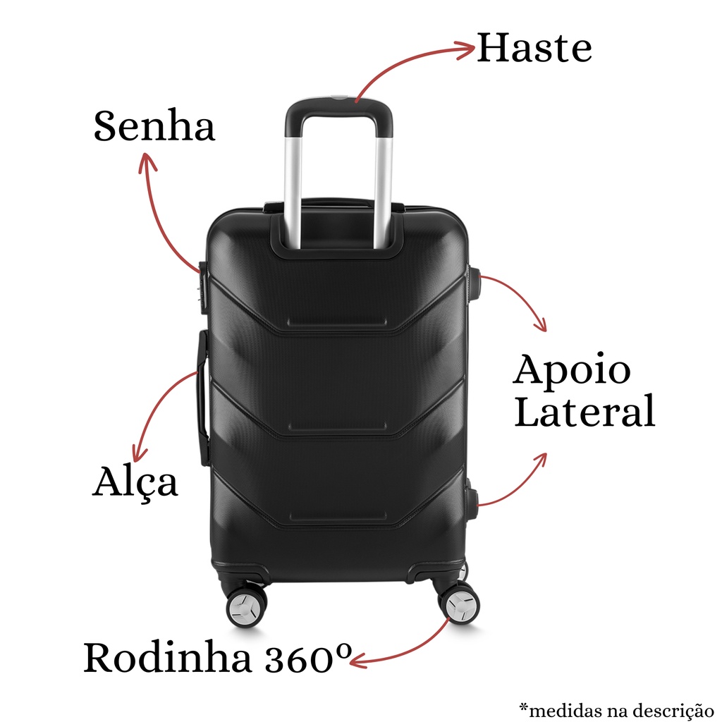 Mala Viagem Moderna Executiva | Shopee Brasil