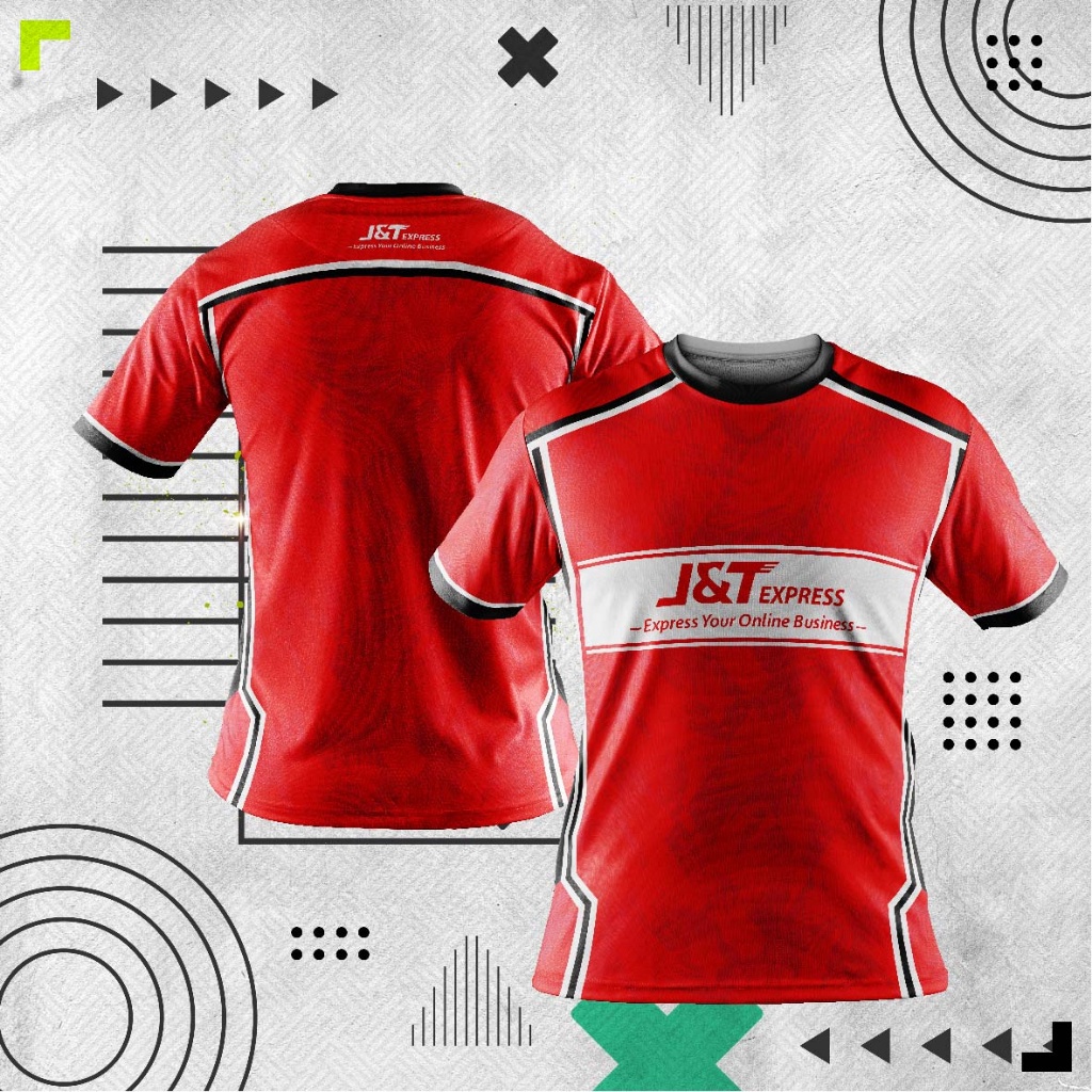 JNT01-J & T Express Camisa | Shopee Brasil