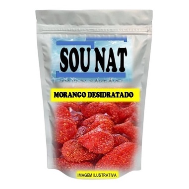 Morango Seco Desidratado 1kg Premium Alta Qualidade | Shopee Brasil