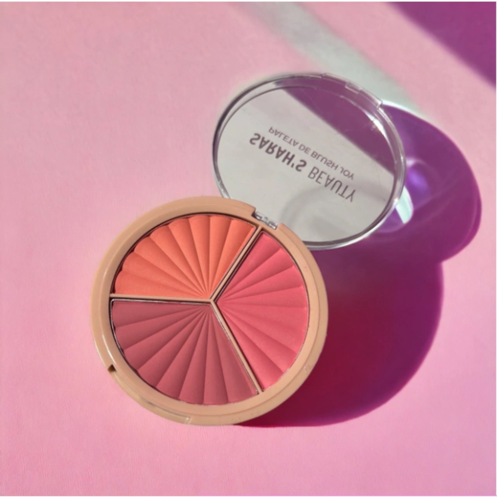 Paleta de Blush Joy Sarah´s Beauty Panic buying New | Shopee Brasil