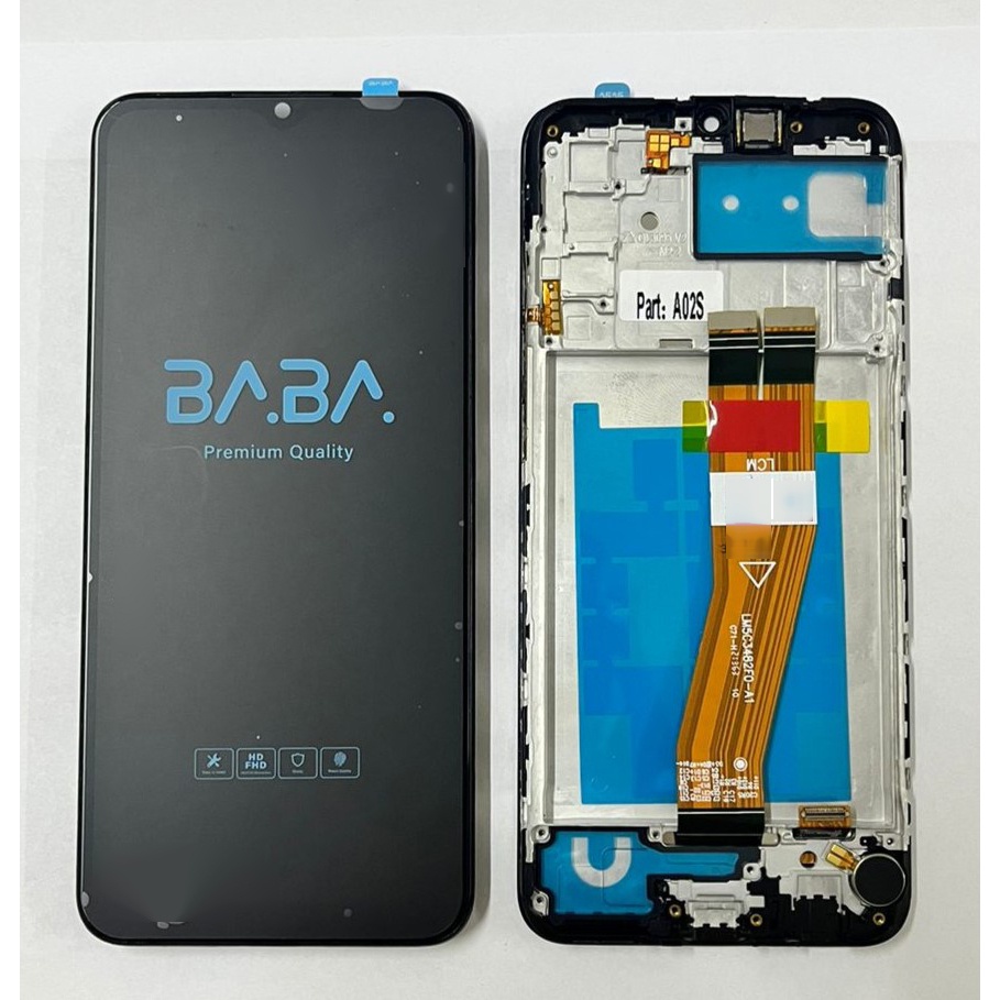 Frontal Tela Display Touch Galaxy A02s A025m Original PREMIUM Vivid Color C/ Aro, Flex Volume ...