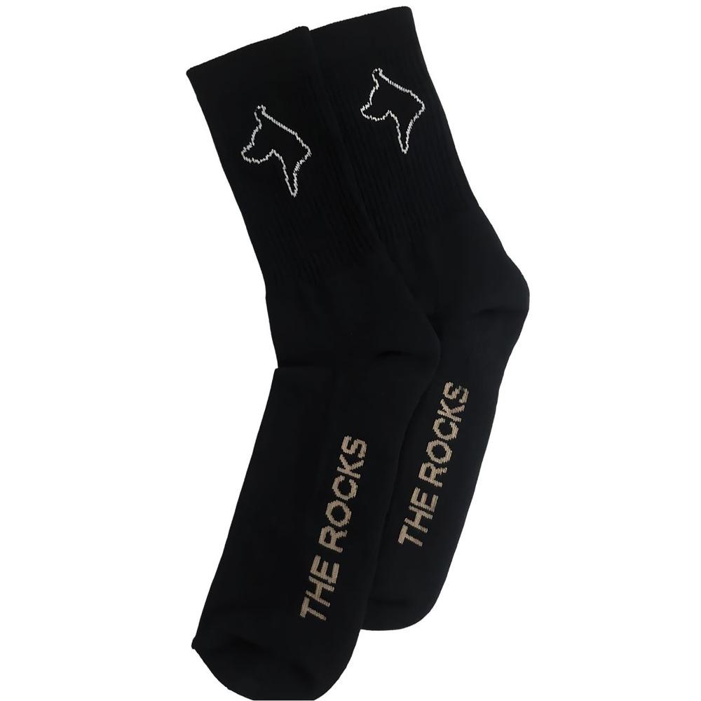 Meia The Rocks Cano Alto atoalhada Masculina | Shopee Brasil