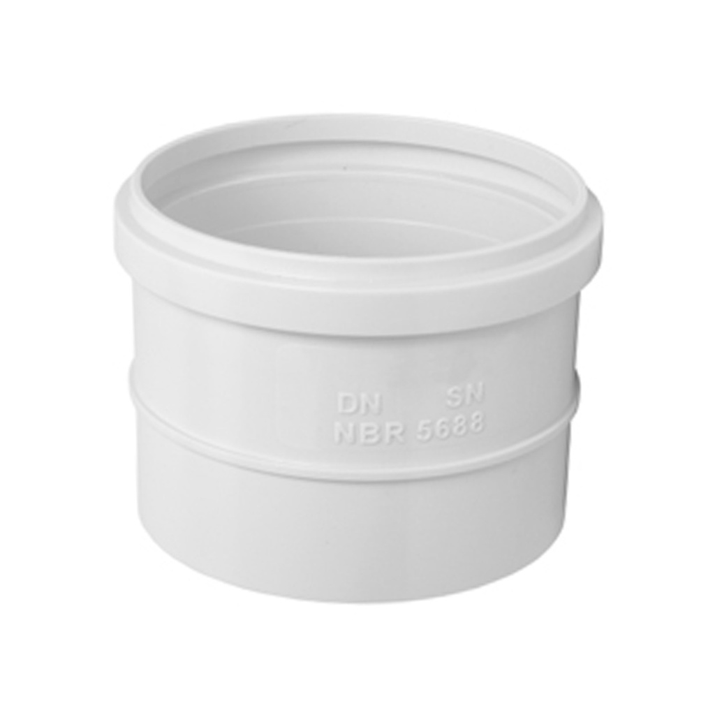 Luva Esgoto 75mm DN75 Branca PVC Hidráulica | Shopee Brasil