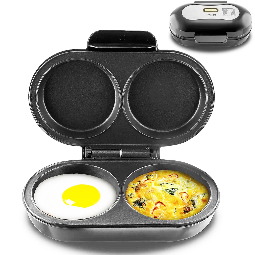 Multi Cook Philco Maxx Clean 110V 220V Antiaderente Omeleteira-127V ...