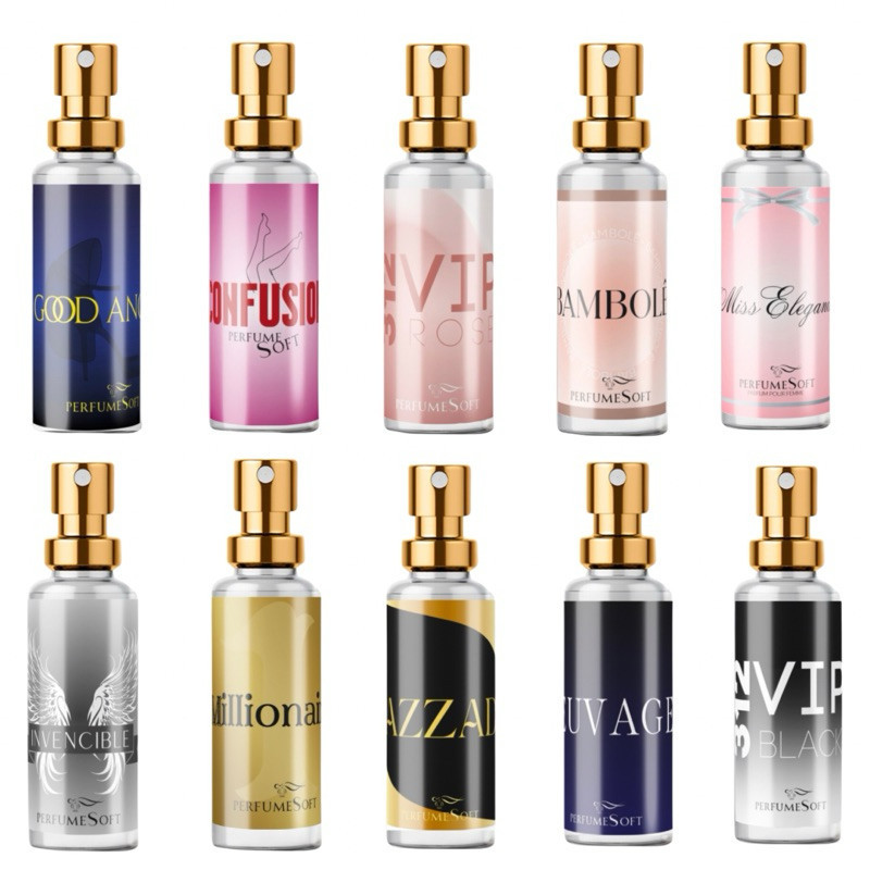 kit 20 perfumes perfume soft | Shopee Brasil