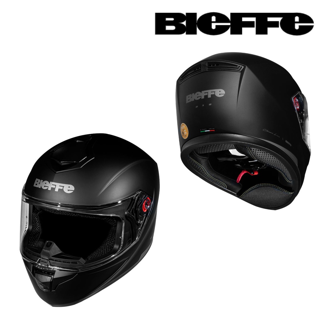 CAPACETE BIEFFE B-12 CLASSIC PRETO FOSCO 60 | Shopee Brasil