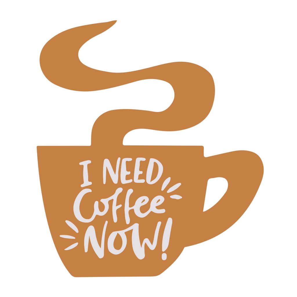 Placa de Parede Decorativa - I Need Coffee Now | Shopee Brasil